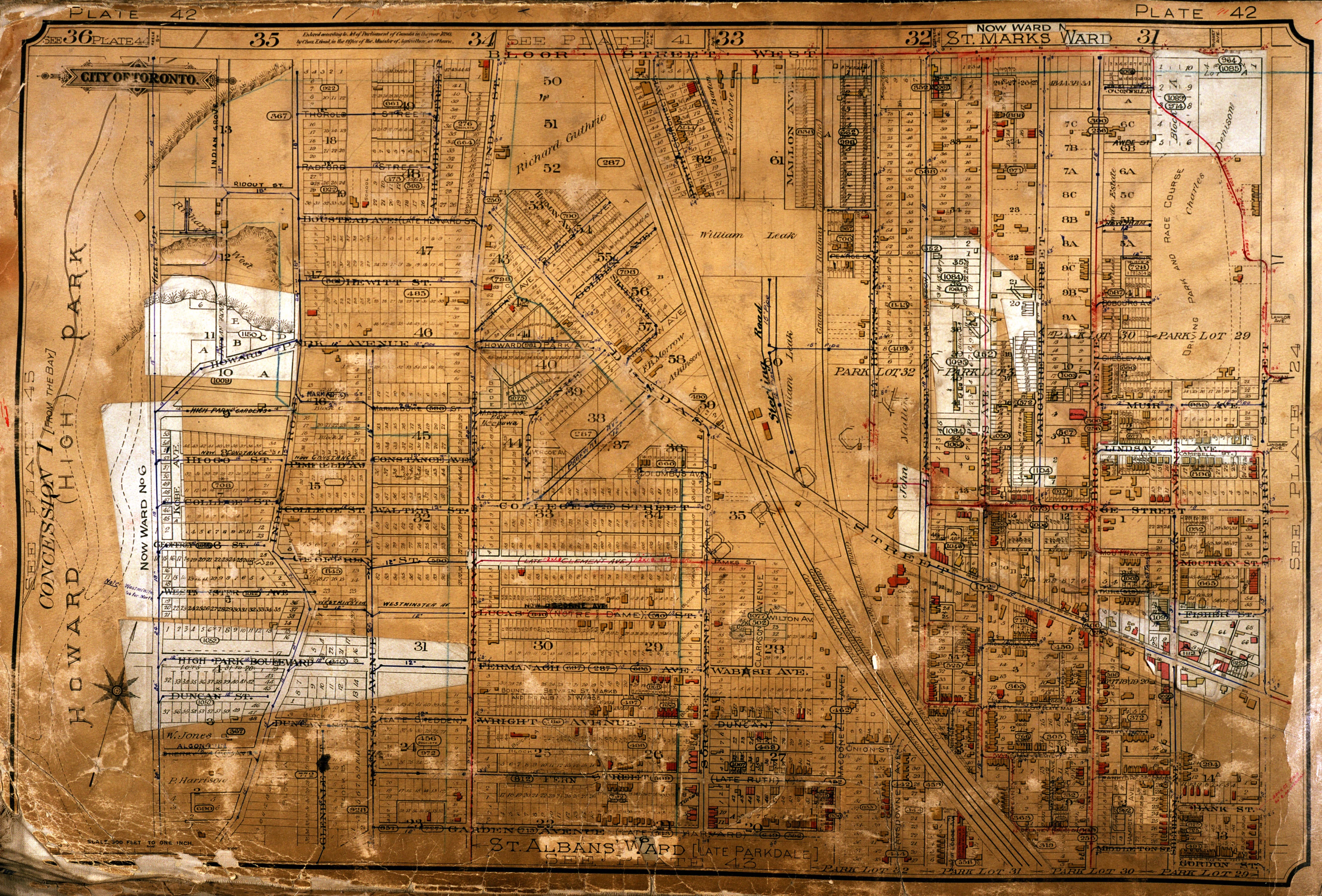 Fire Insurance Plans 1903 – City of Toronto