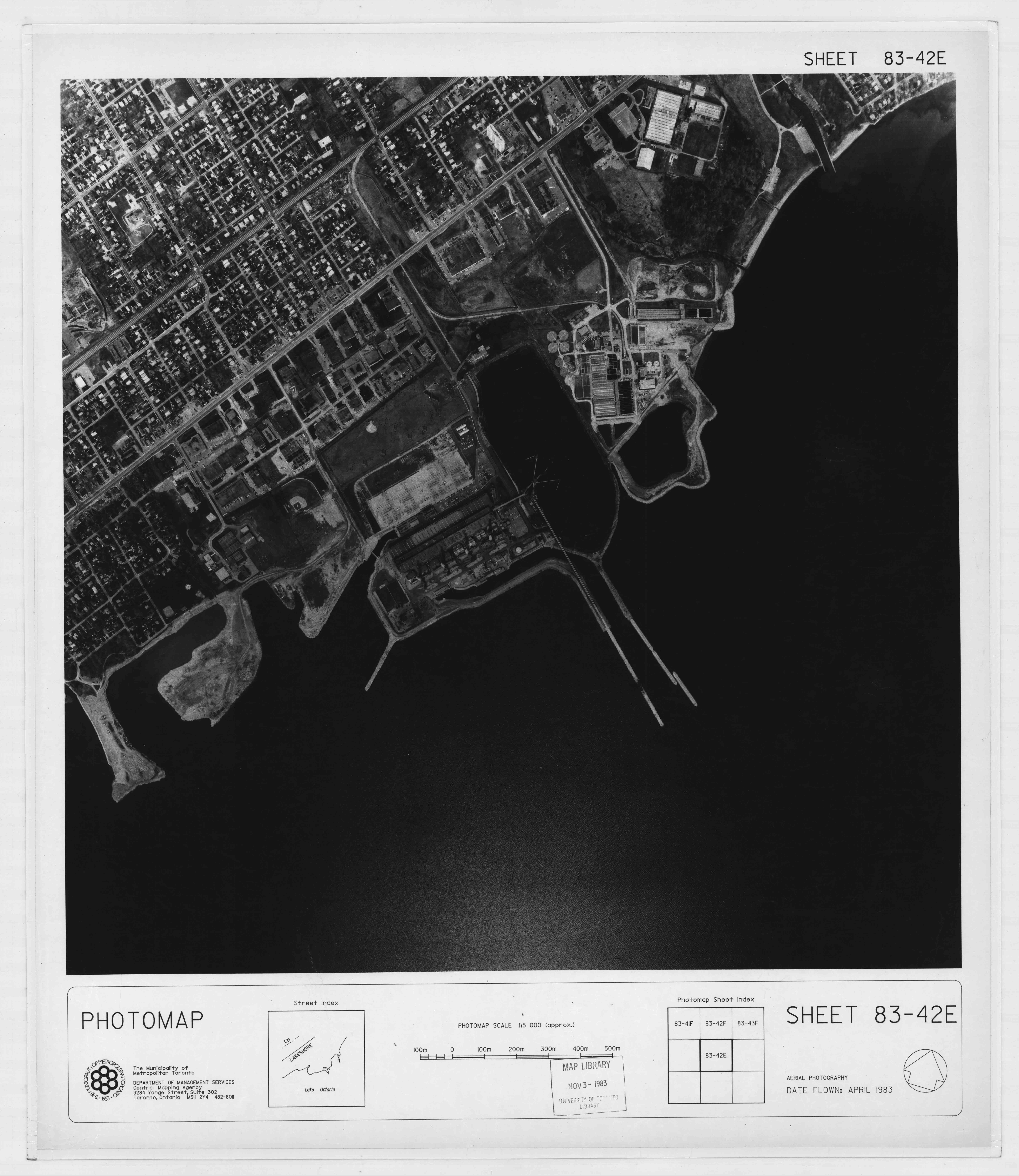 Aerial Photographs 1983 – City of Toronto