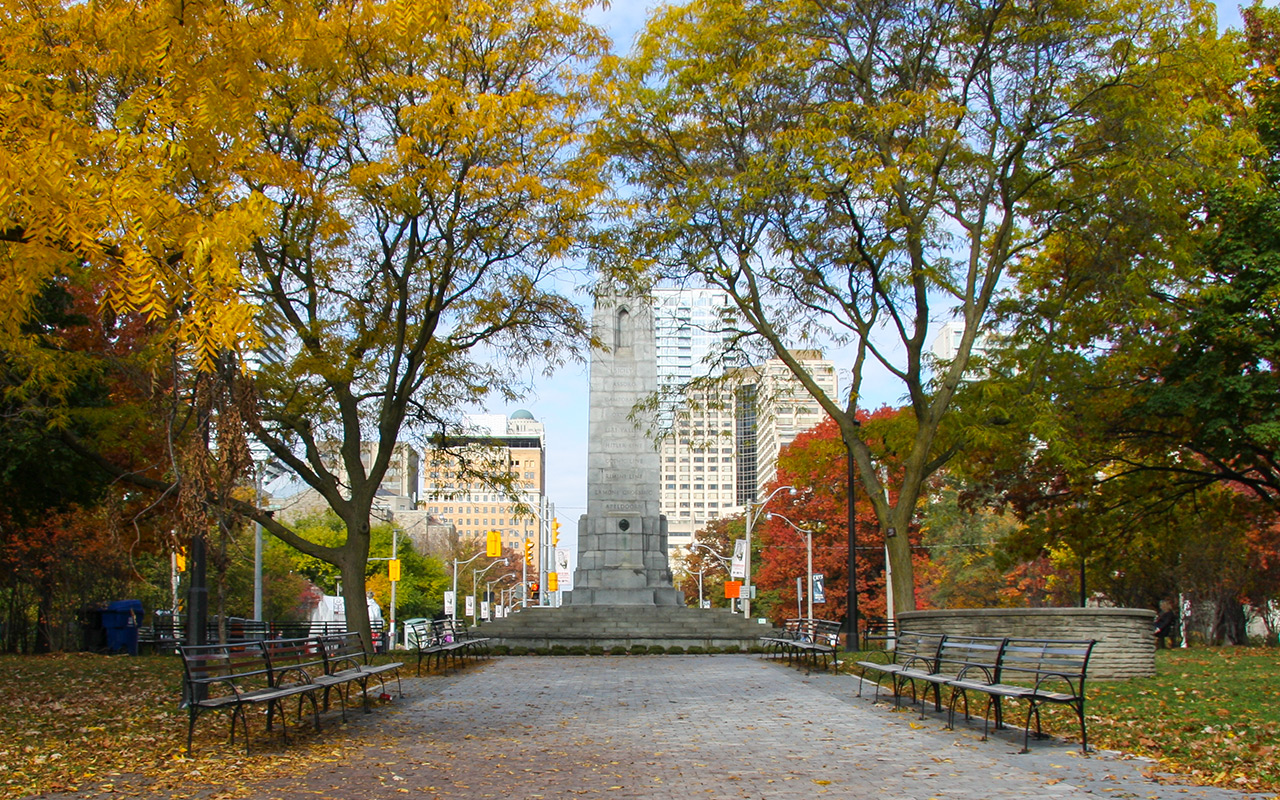 Queens Park Toronto Canada File:War Memorial In Queens Park.jpg