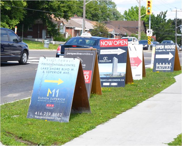New Development Signs – City of Toronto