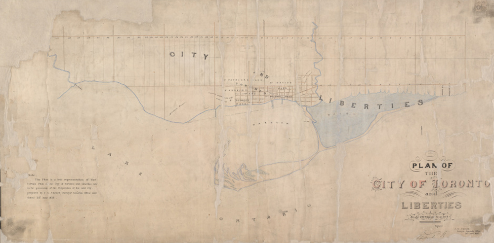 Toronto in 1834 – City of Toronto