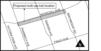 Finch Corridor Trail – Birchmount Road to Pharmacy Avenue – City of Toronto