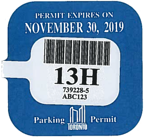 Residential On-Street Parking – City of Toronto