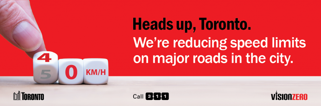 Speed Limit Reductions – City of Toronto