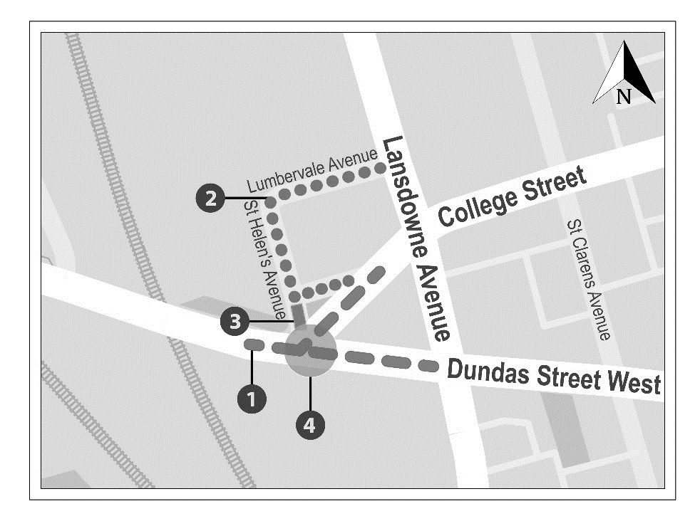 College Dundas Intersection Improvements – City of Toronto