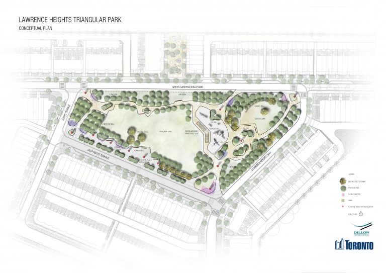 Lawrence Heights Triangular Park – City of Toronto