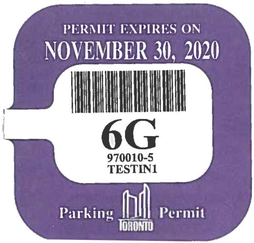 Residential On-Street Parking – City of Toronto