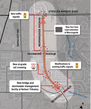 Steeles Avenue Widening & Morningside Avenue Extension – City of Toronto