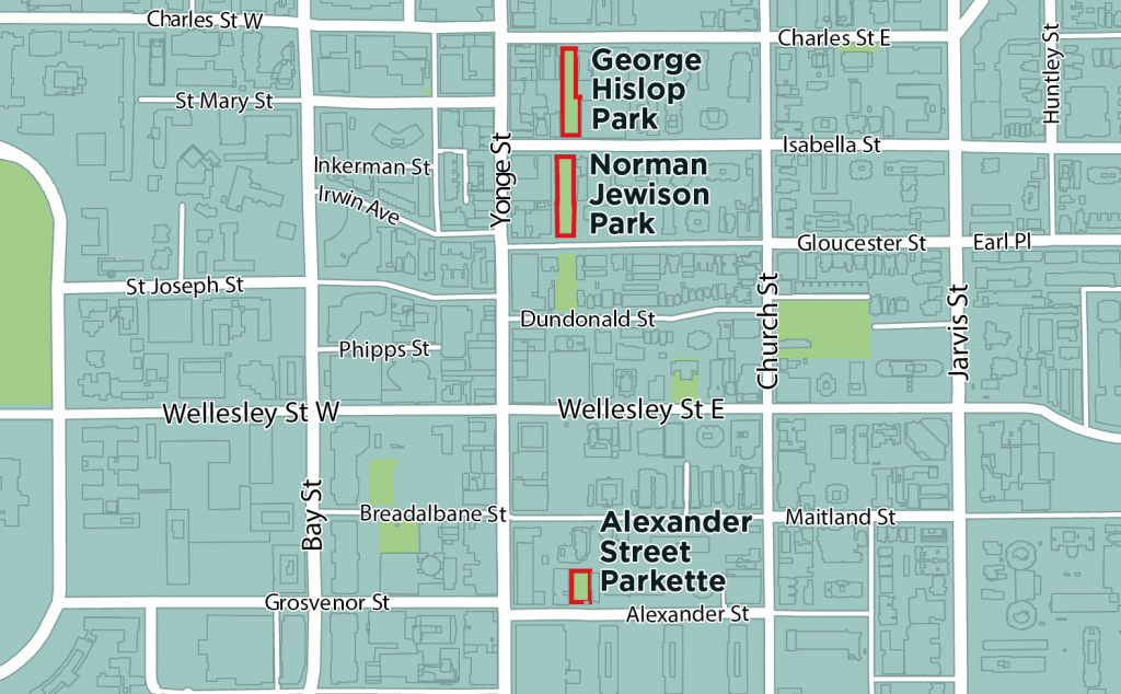 Yonge Street Linear Park Improvements – City of Toronto