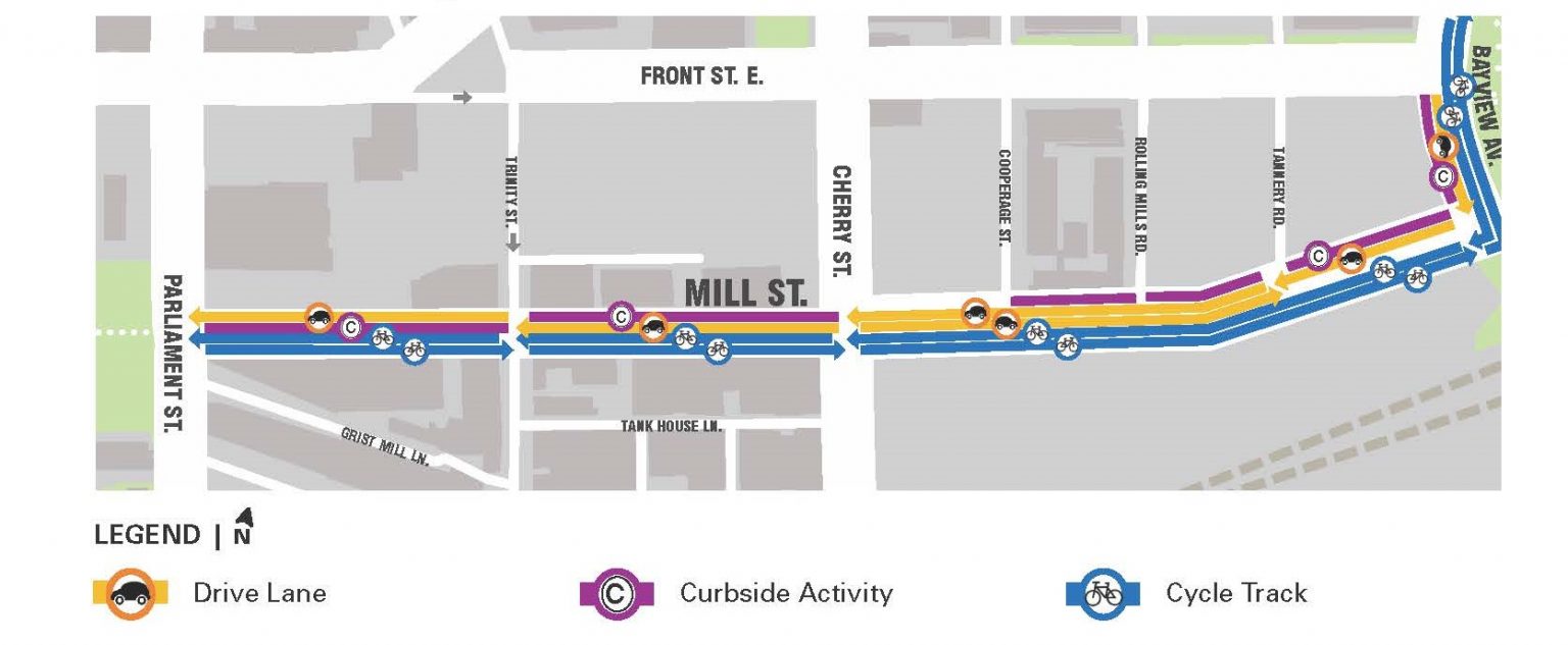 The Esplanade and Mill Street Connection – City of Toronto
