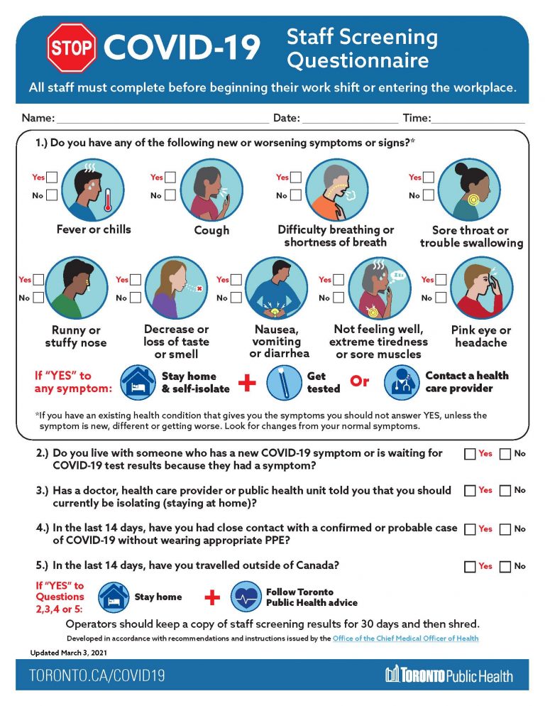 COVID-19: Posters & Graphics – City of Toronto