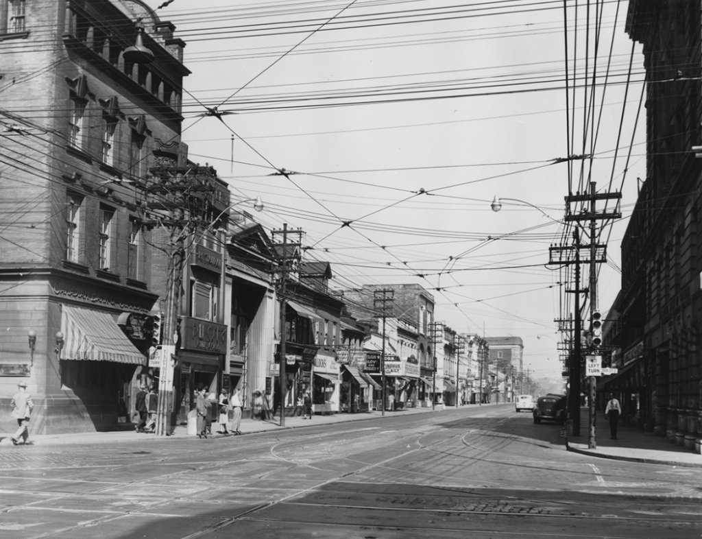 Side Stories – Yonge Street in 1948 – City of Toronto