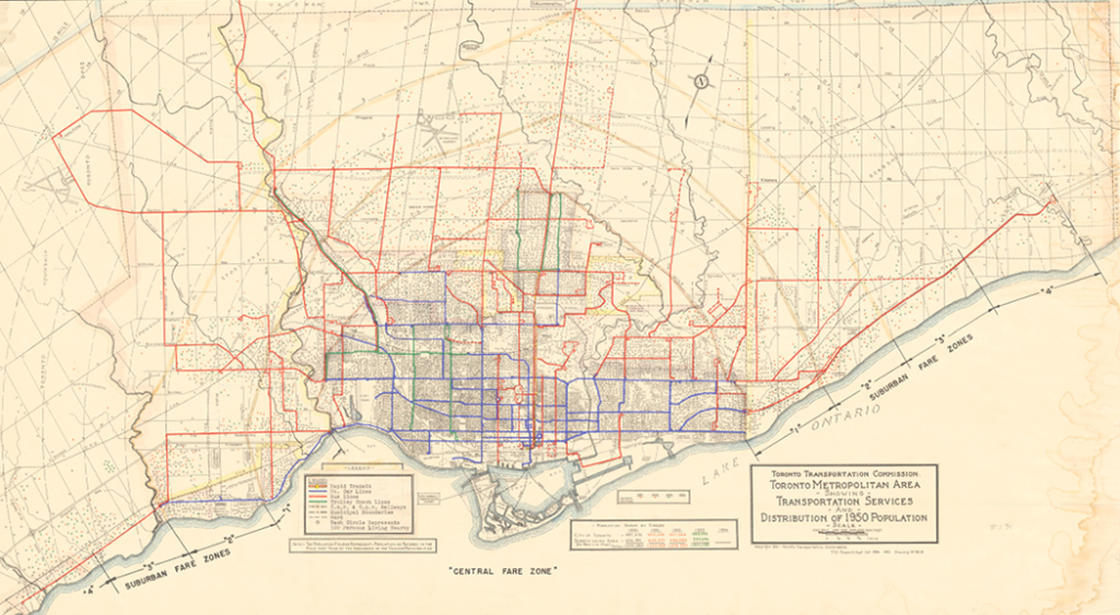 Side Stories – TTC Route Maps – City of Toronto