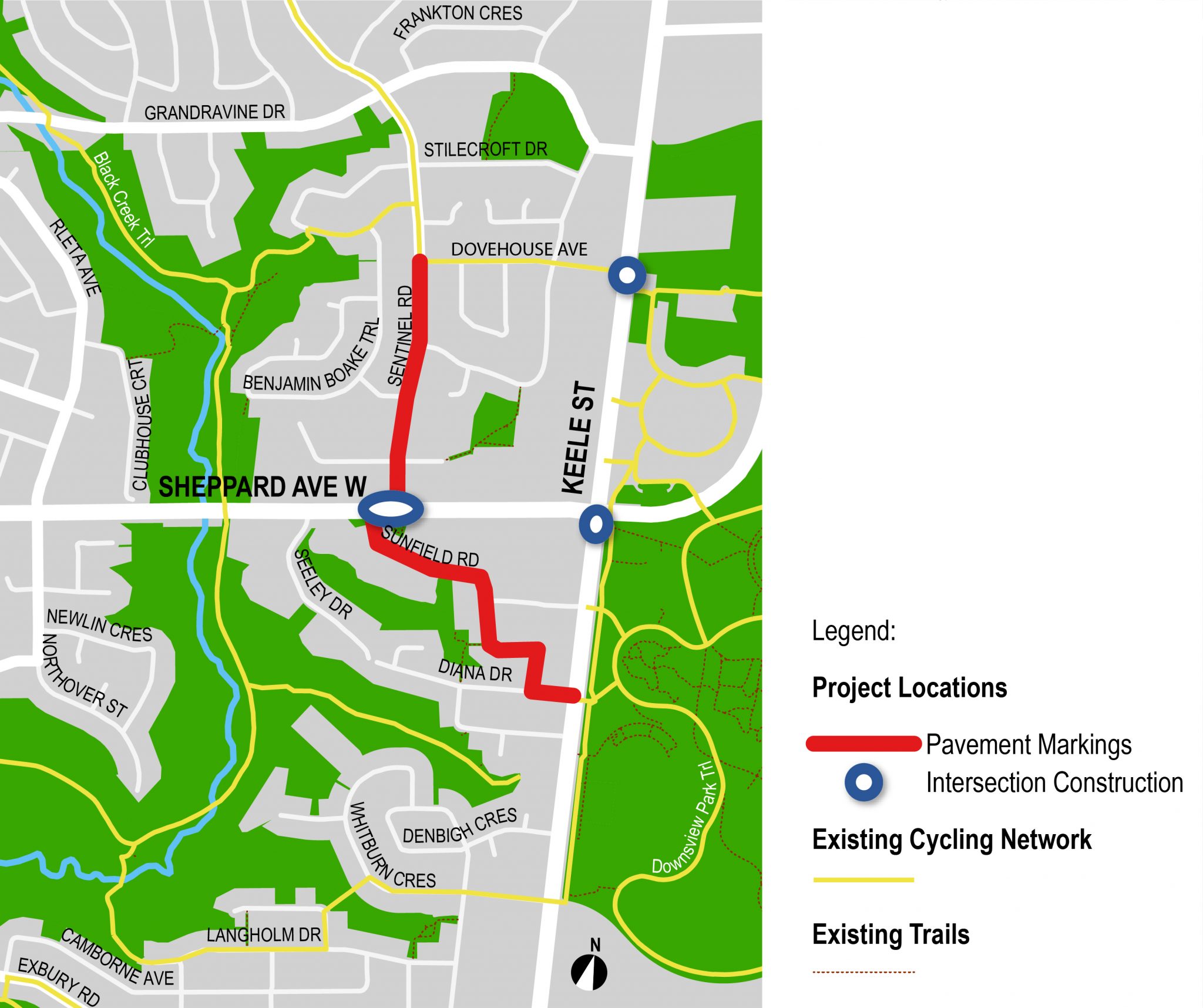 York University & Downsview Cycling Connections – City of Toronto