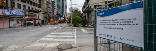 Construction Hubs – City of Toronto