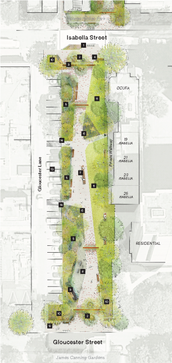 Yonge Street Linear Park Improvements – City of Toronto