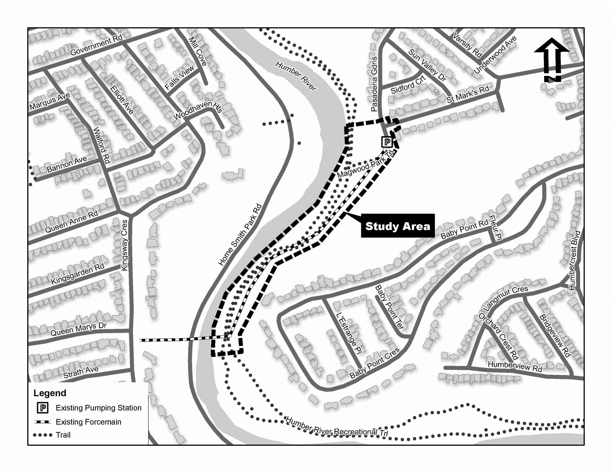 Warren Park Forcemain Replacement Study – City of Toronto