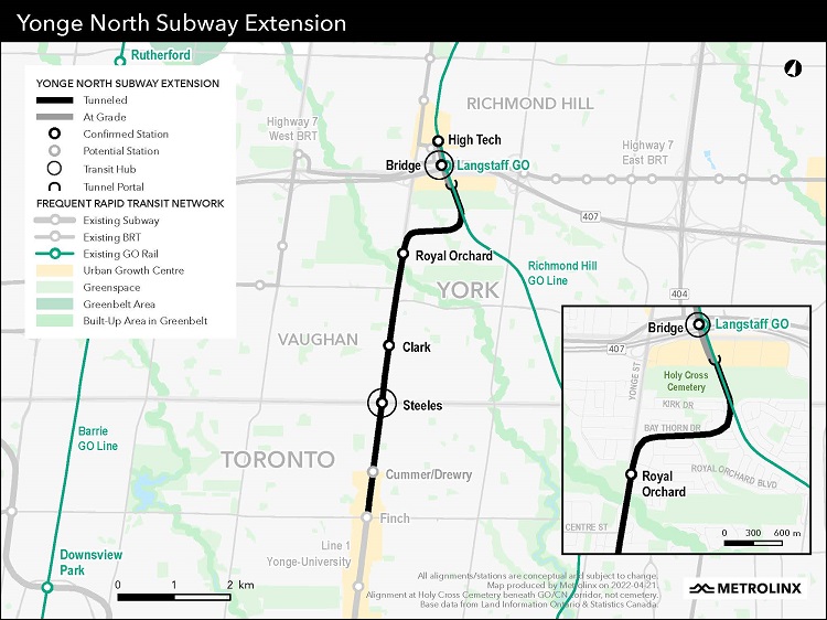 Yonge North Subway Extension – City of Toronto