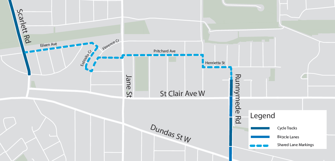 Scarlett-Runnymede Connection Improvements – City of Toronto