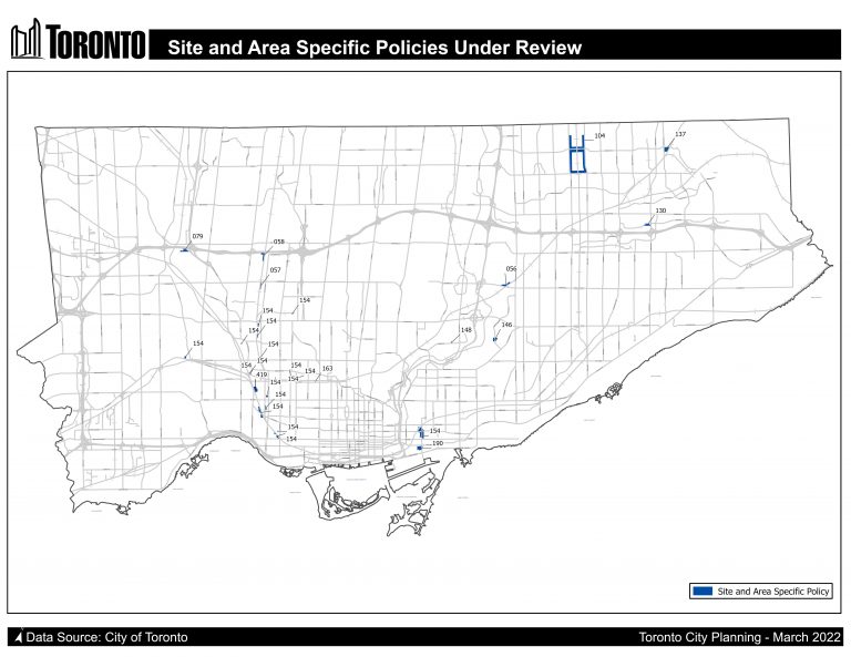 Official Plan Review – City of Toronto