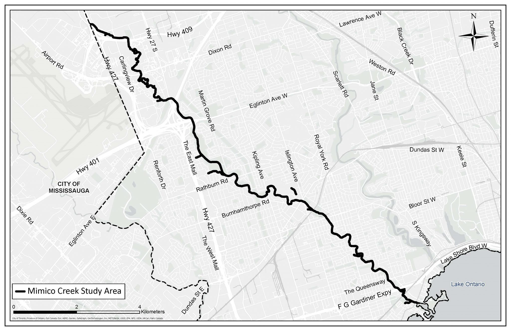 Mimico Creek Restoration and Water Infrastructure Protection Study ...