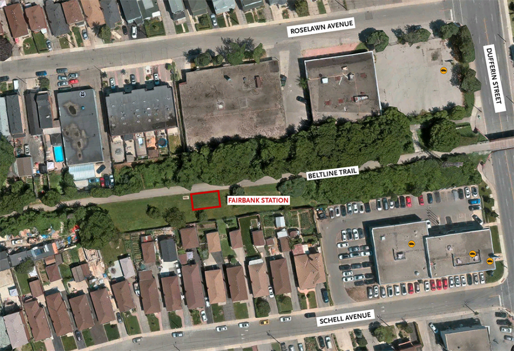 Beltline Trail Commemorative Stations – City of Toronto