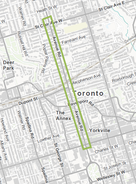 Avenue Road Study – City of Toronto