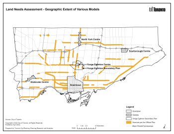 Land Needs Assessment – City of Toronto