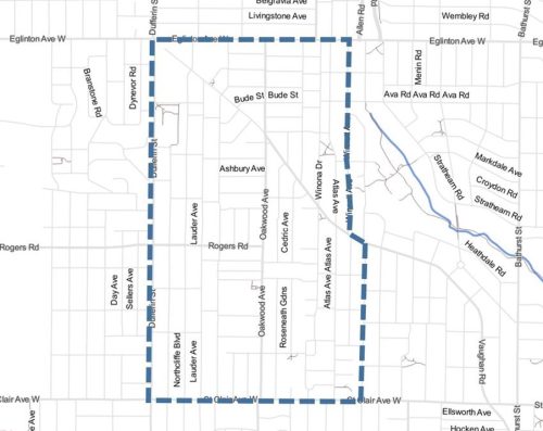 Oakwood Village Streets Plan – City of Toronto
