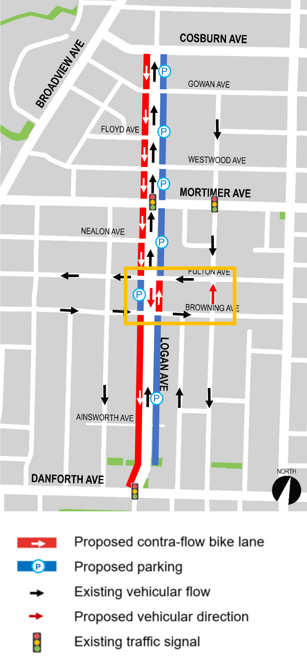 Leaside Bridge to Danforth Avenue Cycling Connections – City of Toronto