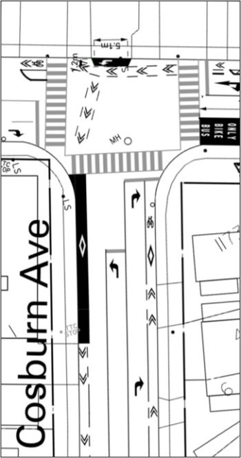 Leaside Bridge to Danforth Avenue Cycling Connections – City of Toronto