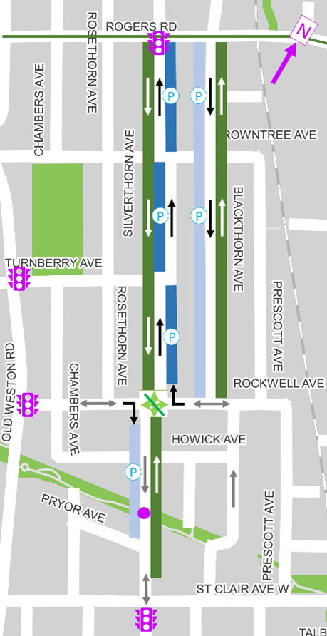 Silverthorn Cycling Connections – City of Toronto