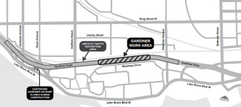 Section 2: Dufferin Street to Strachan Avenue – City of Toronto