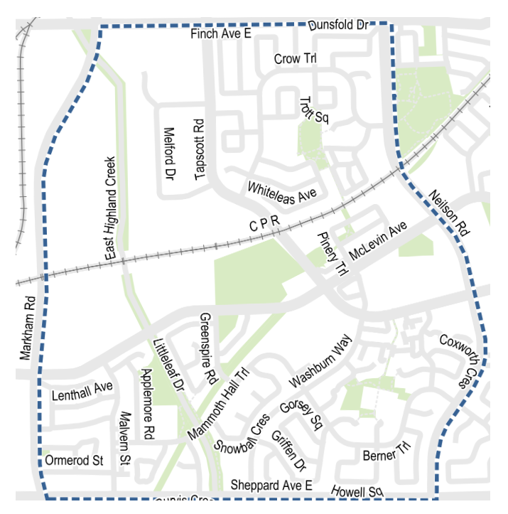 Malvern West Streets Plan – City of Toronto