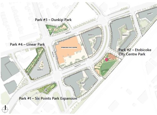 New Parks in the Six Points Neighbourhood – City of Toronto