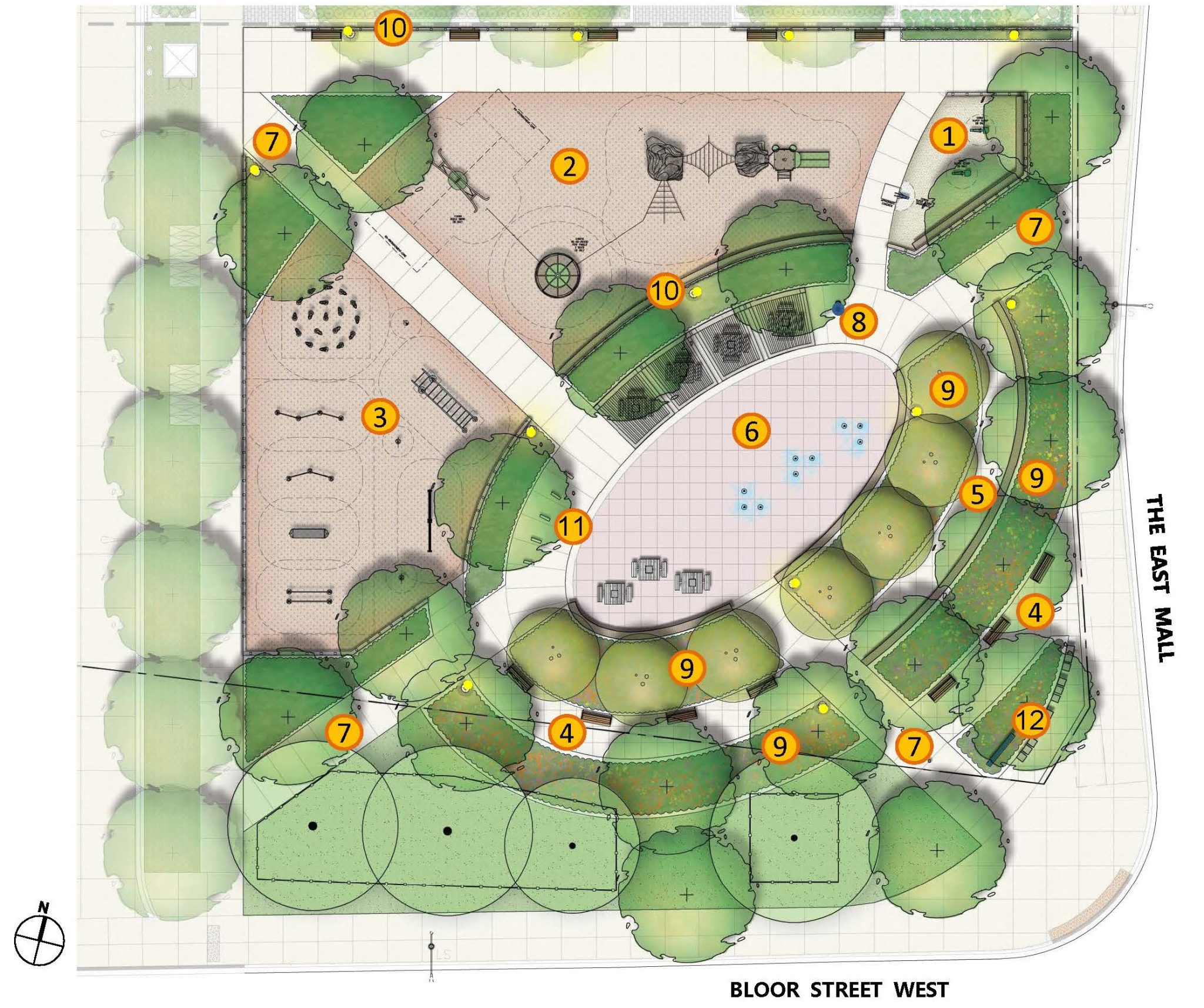 New Park at 300 The East Mall – City of Toronto