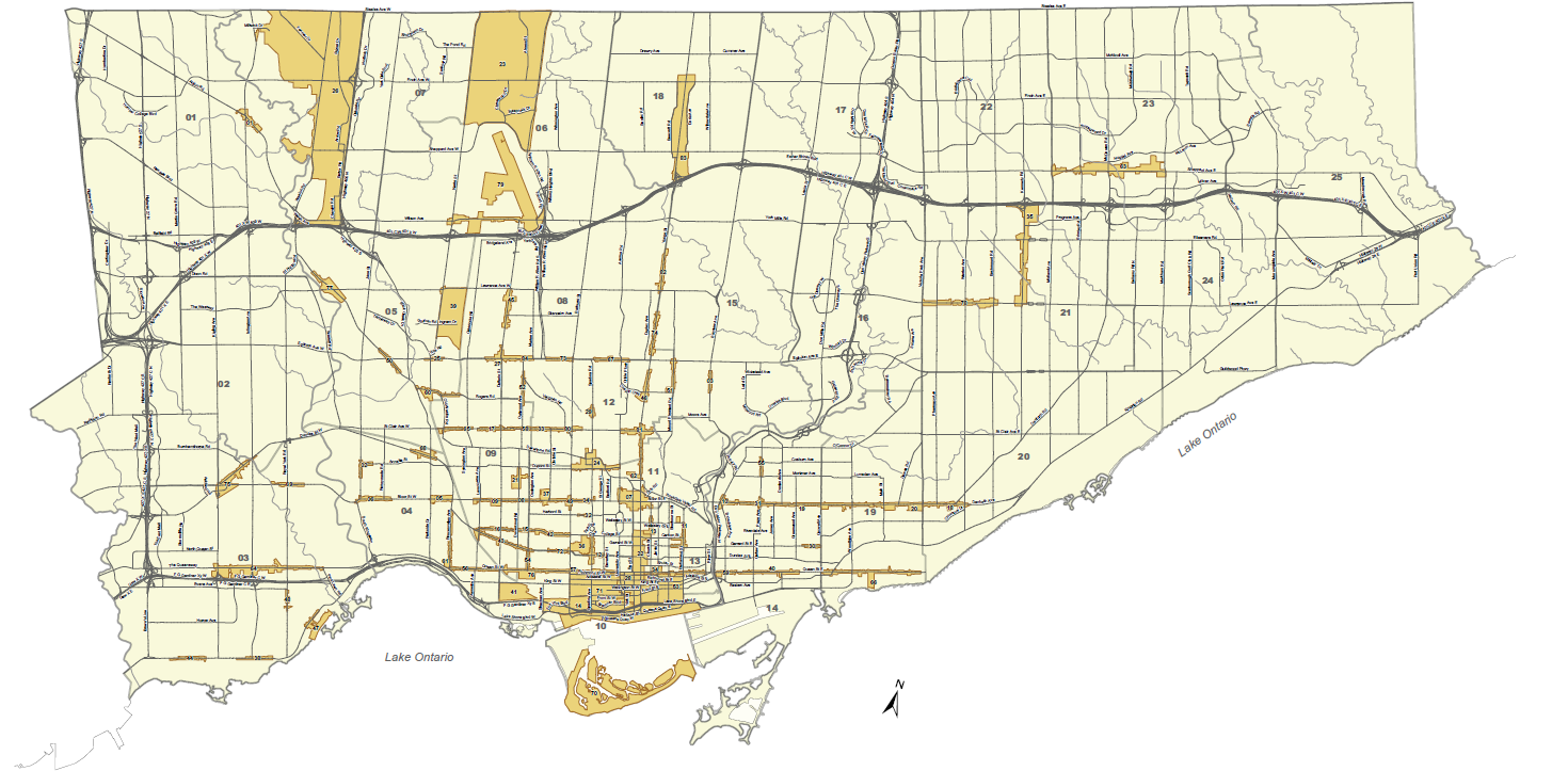 BIA List – City of Toronto
