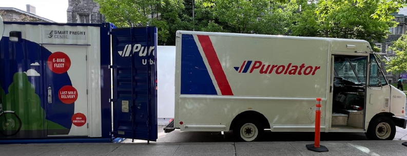 On-Street Logistics Mini-Hubs – City of Toronto