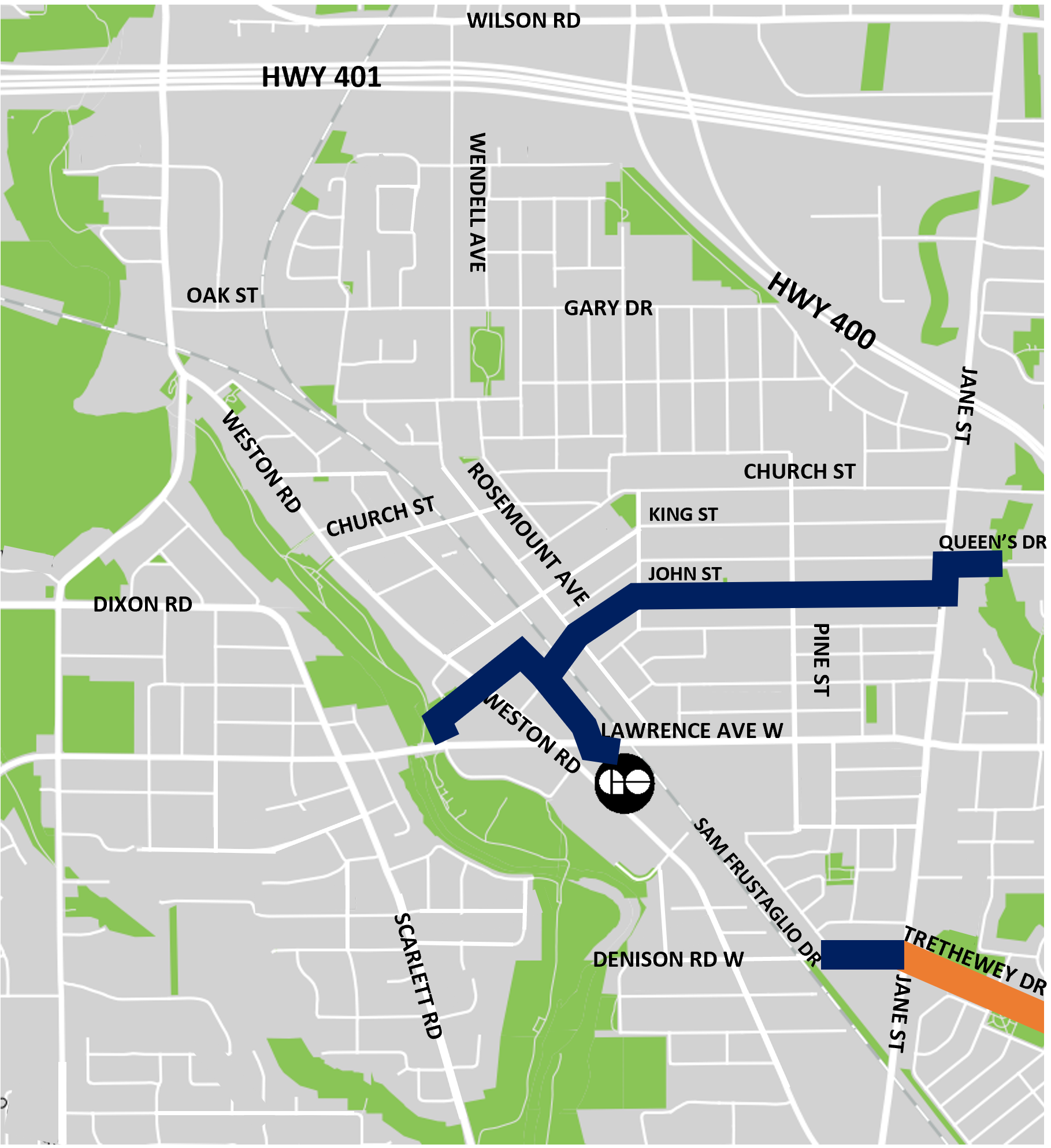 Weston Cycling Connections – City of Toronto