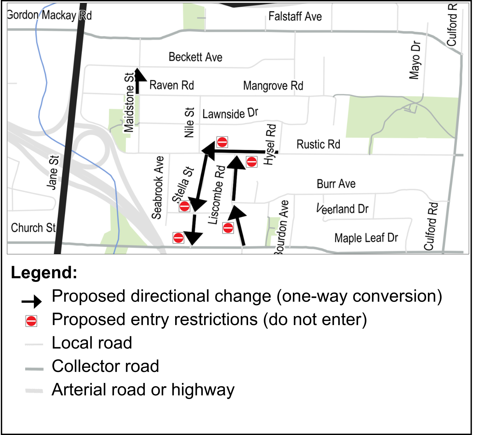 Maple Leaf & Rustic Neighbourhood Streets Plan – City of Toronto