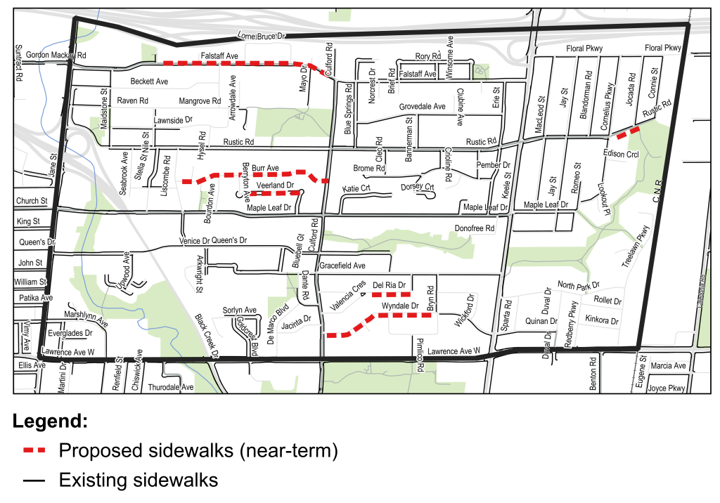 Maple Leaf & Rustic Neighbourhood Streets Plan – City of Toronto