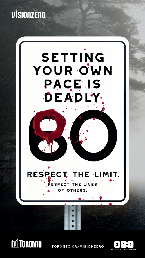 The Dangers of Speeding – City of Toronto