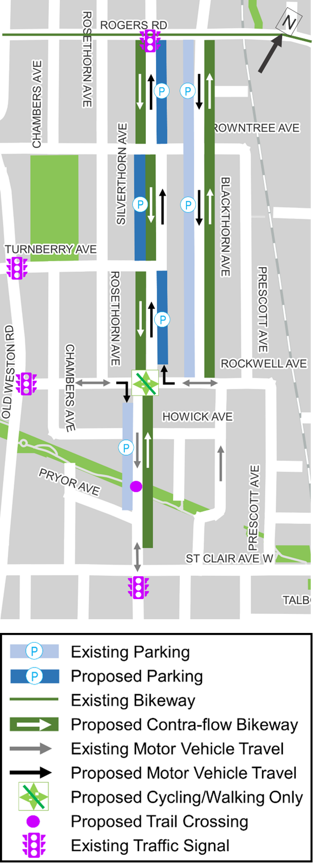 Silverthorn Cycling Connections – City of Toronto