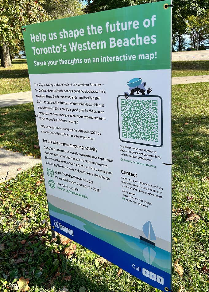Waterfront Revitalization – Western Beaches Public Realm Plan – City of ...