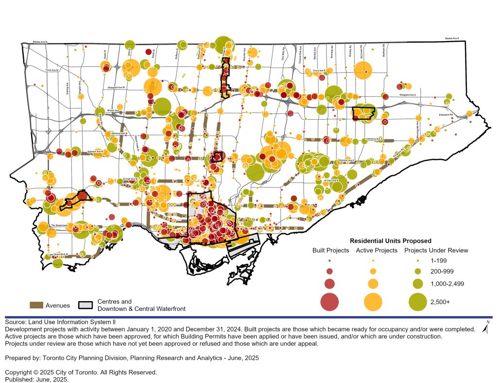 Development Pipeline – City of Toronto