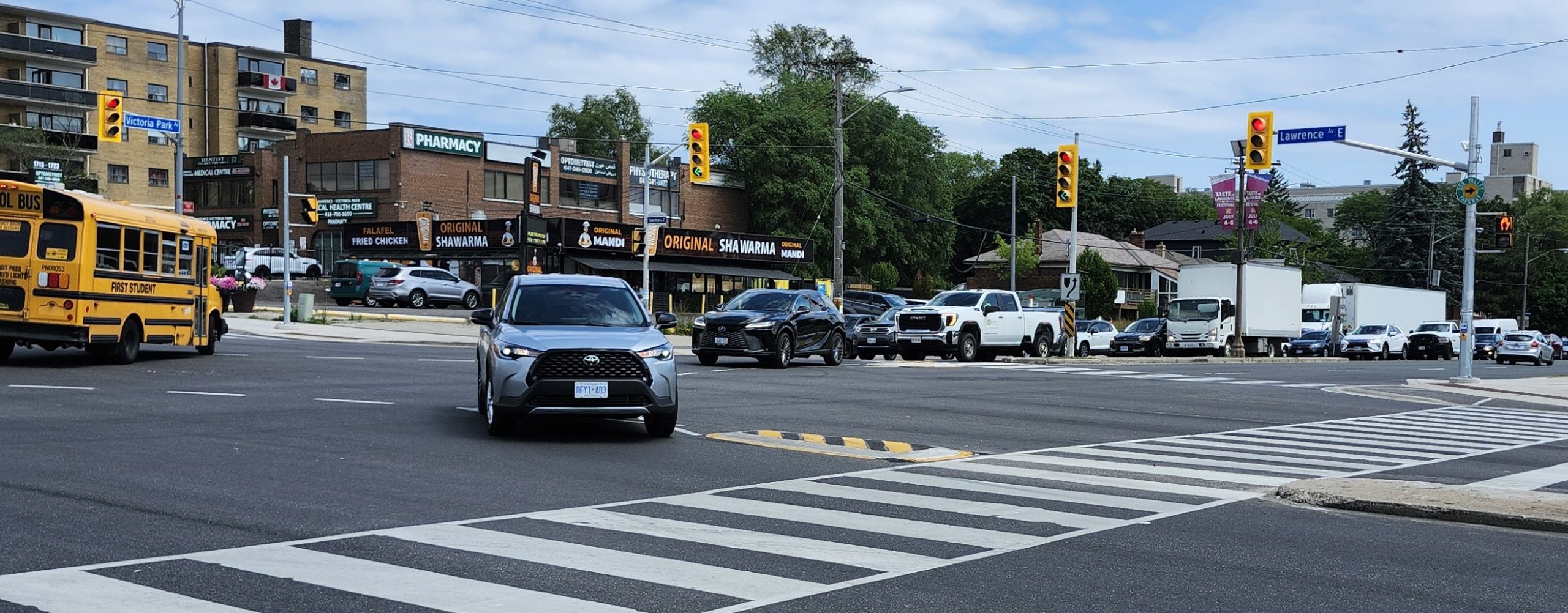 Left-Turn Calming – City of Toronto