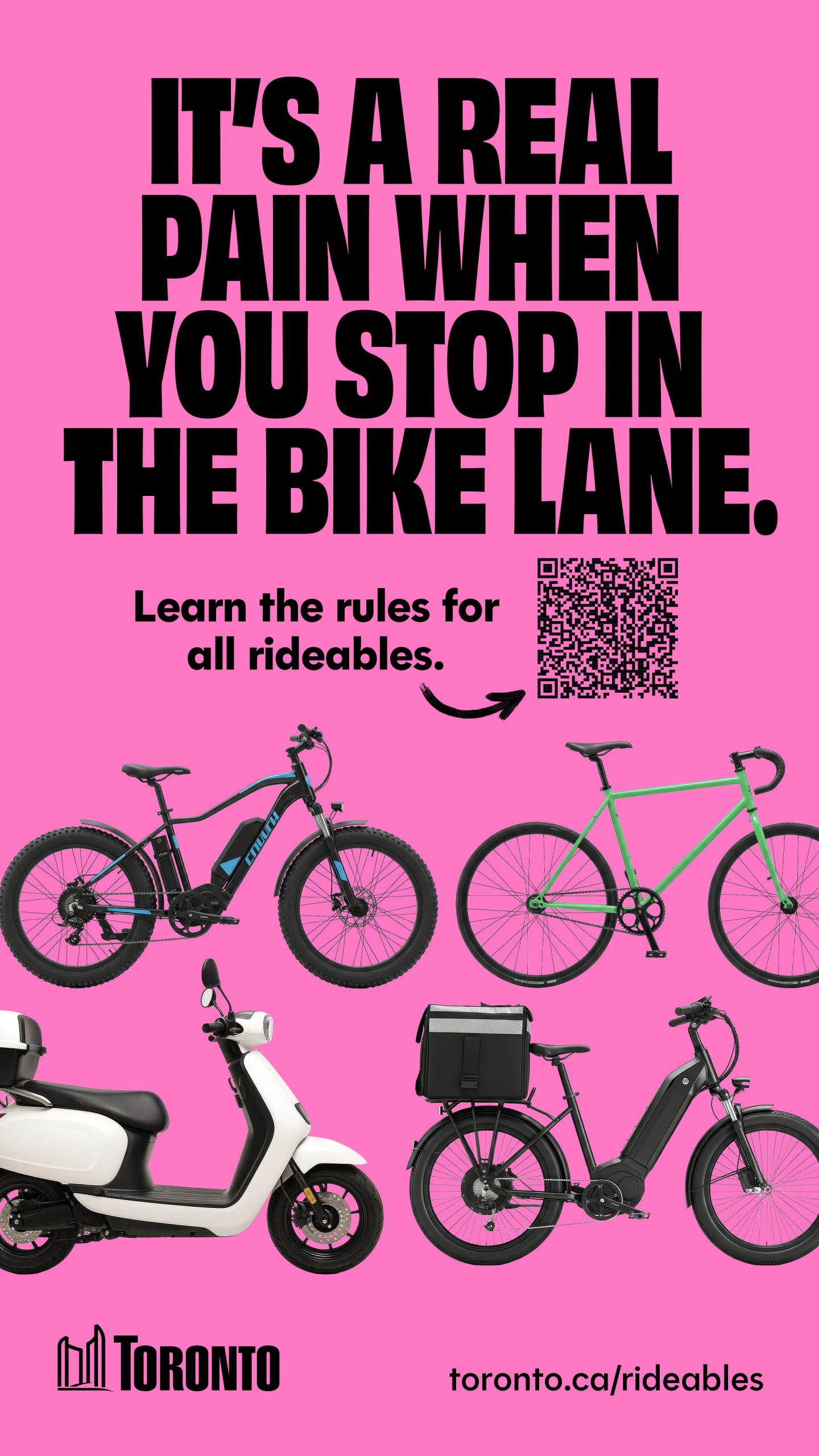 Rules for Rideables – City of Toronto
