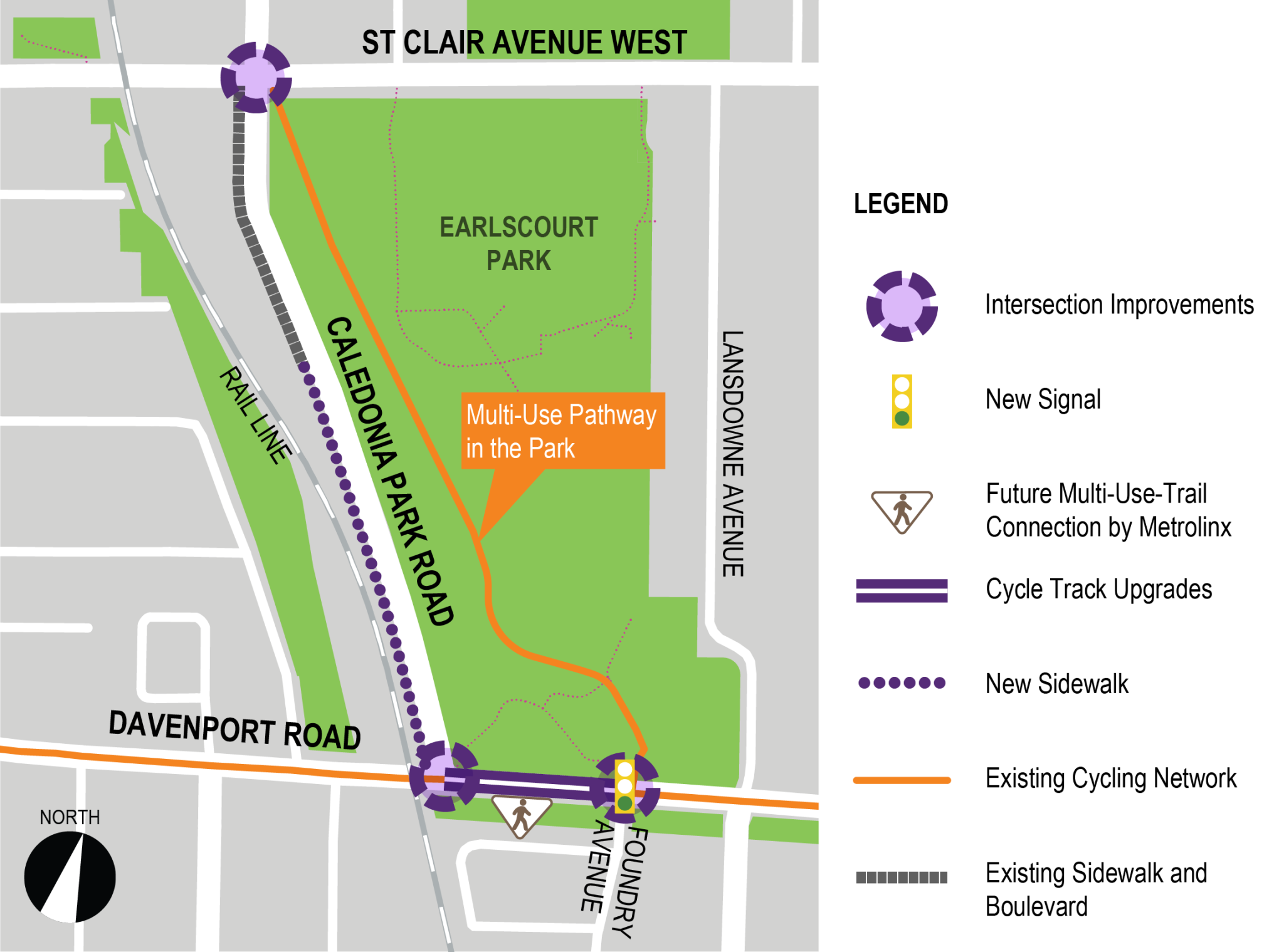 Caledonia Park Road and Davenport Road Safety Improvements – City of ...