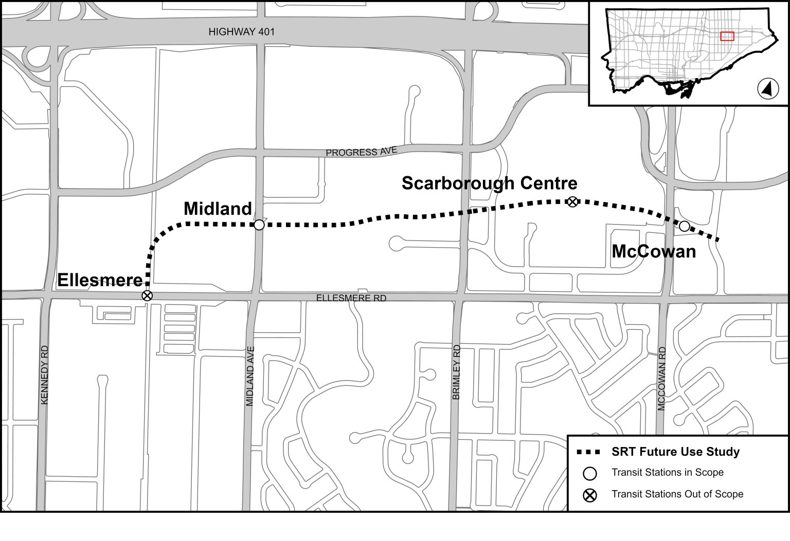 Scarborough Rapid Transit (SRT) Future Use Initiative – City of Toronto