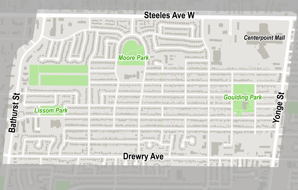 North Newtonbrook West Streets Plan – City of Toronto